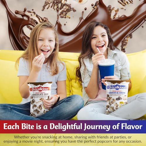 Snapklik.com : Drizzilicious Nestle Drizzled Popcorn - 2oz Pack Of 18 ...