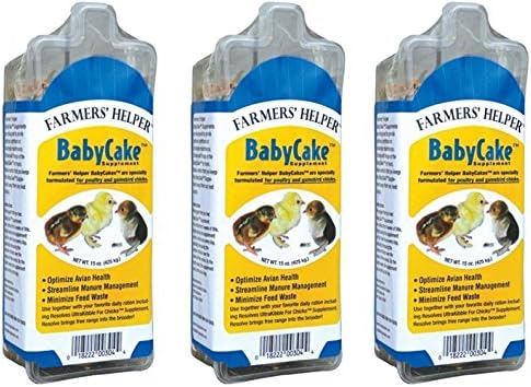 Amazon.com: (3 Pack) Farmers Helper Baby Cakes - 15Oz Each : Baby