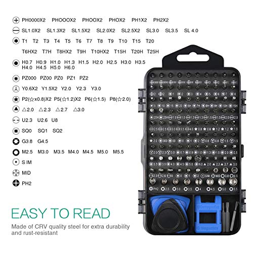 ORIA Precision Screwdriver Set, 120 in 1 Screwdriver Kit with - Want It All
