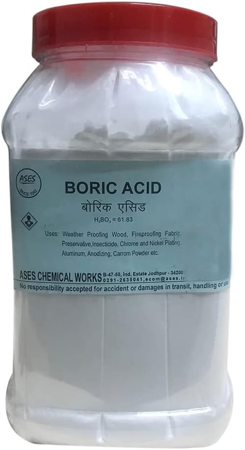 United's Boric Acid Powder - 200 gram, Multicolour : Amazon.in ...