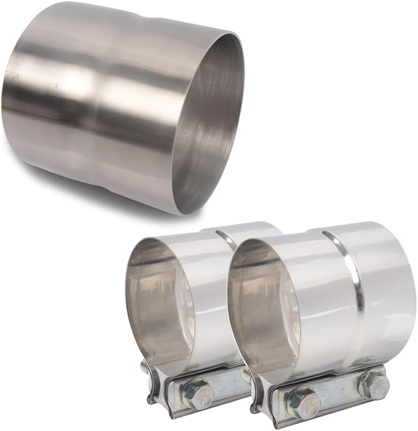 Amazon.com: Elifecenter ID 4 inch Exhaust Adapter w/V-band Clamps ...