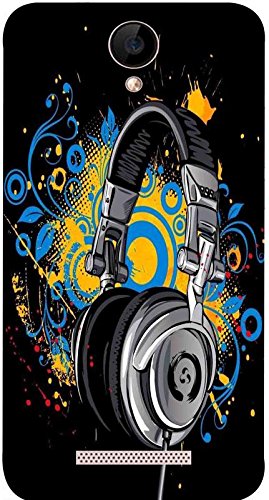 V K Art Gallery Designer and Smart Headphone Pattern Printed Back Cover ...