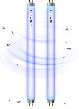 BL T5 6W Fly Killer Replacement Bulbs 9in UV Light Bulb Tube for 6/12W Electric Fly Insect ...