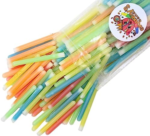 Amazon.com: Grandys Candys Novelty Nik-L-Nips Wax Sticks, Classic and ...