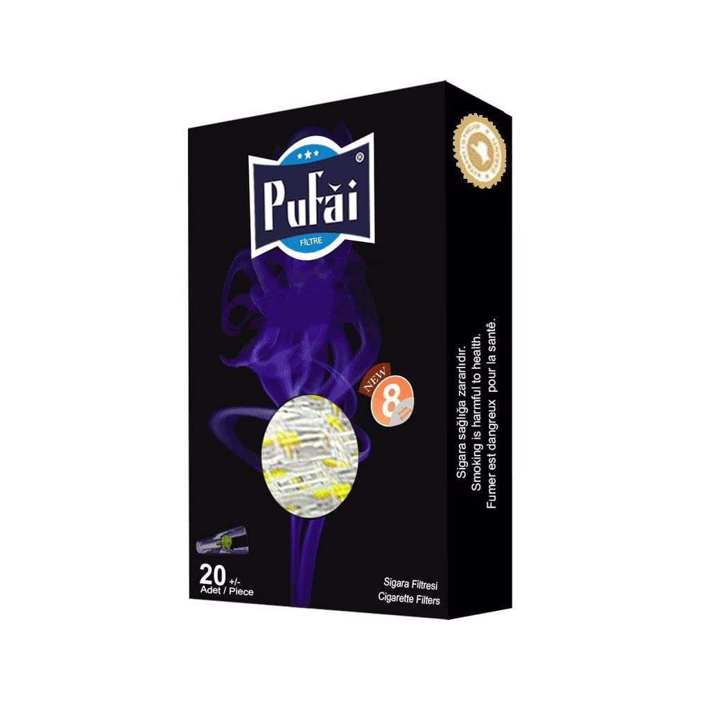 Amazon.com: Pufai Disposable Cigarette Filters Tar Guard Blocker ...