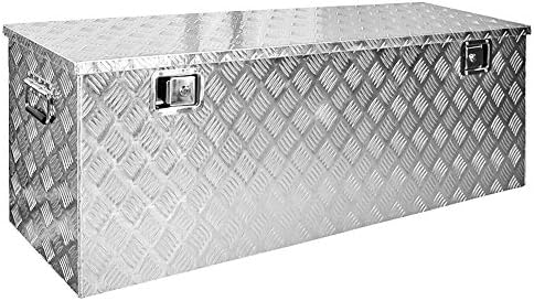 MSW Alubox abschließbar Werkzeugkasten ATB-1230 Deichselbox 150 L ...