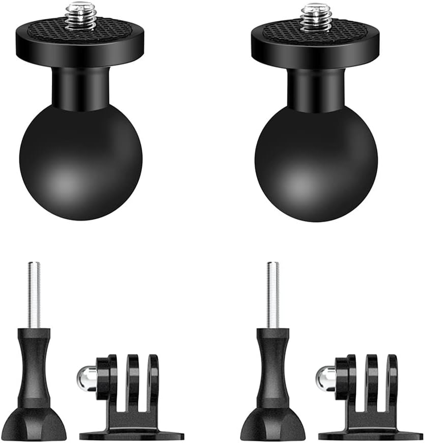 Amazon.com: Delymol 1"/25mm Ball Mount Adapter for Insta360 One X2, X ...