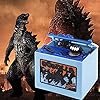 Amazon.com: Electronic Stealing Coin Box Piggy Bank, Monster Dinosaur ...