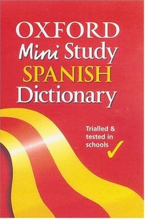 Oxford Mini Study Spanish Dictionary: Buy Online at Best Price in Egypt ...