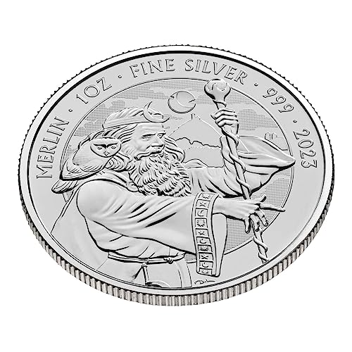 Merlin 2023 Coin 1 oz Fine Silver 999 Silver Coins – BigaMart