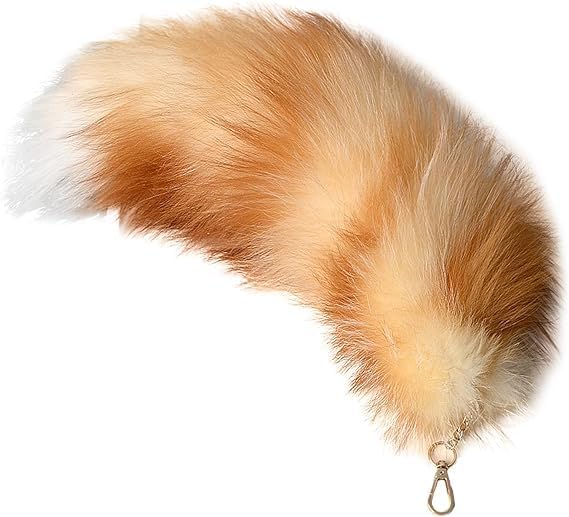 Supper Huge and Fluffy Sunny Fox Tail Fake Tail, 15.7 inch Animal Tail ...