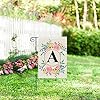 Amazon.com : Monogram Letter Garden Flag, Monogram Garden Flag ...