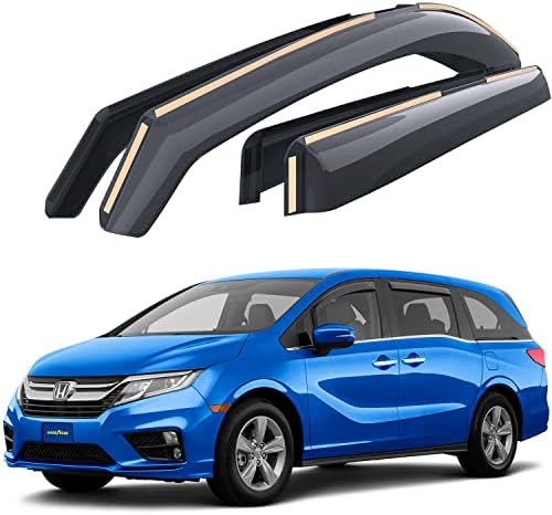 Amazon.com: Goodyear Shatterproof in-Channel Window Deflectors for ...