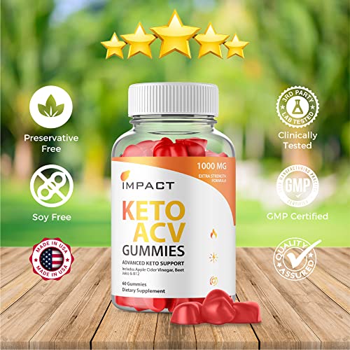 Impact Keto ACV Gummies Advanced - Official Formula, Vegan Impact Keto ...