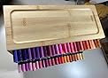 Amazon.com: smocchy Marker Holder Organizer, Bamboo Marker Storage ...