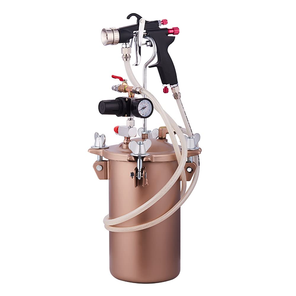 Buy Paint Pressure Pot 5L Pressure Tank Paint Sprayer 3.5mm Nozzle ...