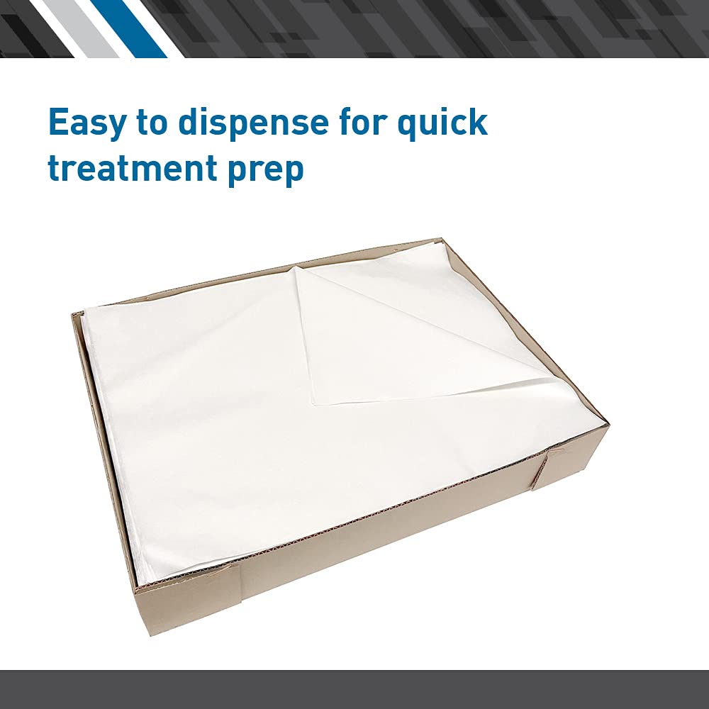 Pre-cut Exam Table Paper BodyMed Sheets - 18" X 24", White, 1000 Sheets ...