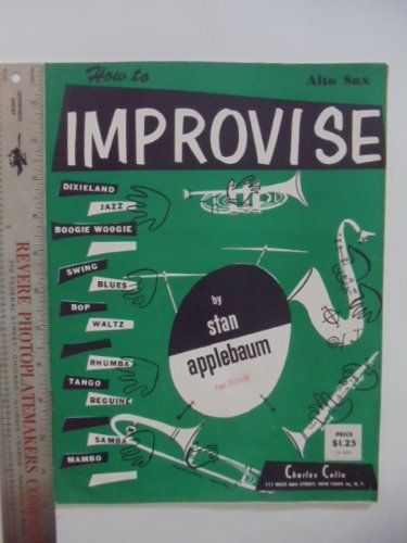 How to Improvise Alto Sax : Amazon.co.uk: Everything Else