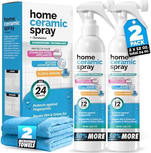 Amazon.com: [12 Oz] Home Ceramic Coating Spray Kit - Shine, Seal ...