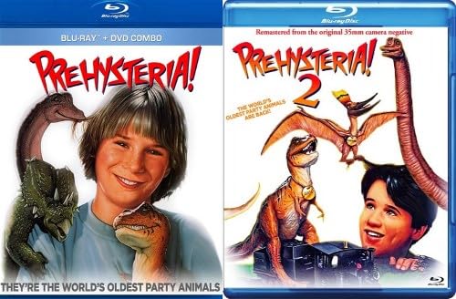 Amazon.com: Prehysteria (Blu-ray + DVD Combo) & Prehysteria! 2 (Blu-ray ...