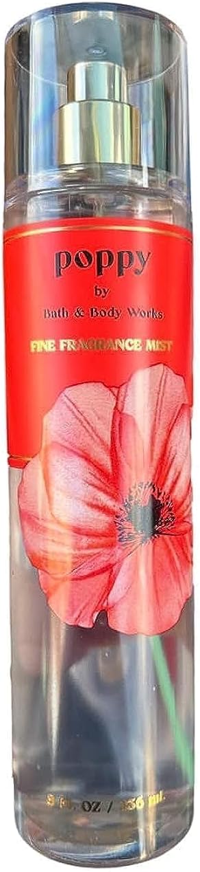 Amazon.com : Bath & Body Works Poppy Fine Fragrance Body Spray Mist 8 ...