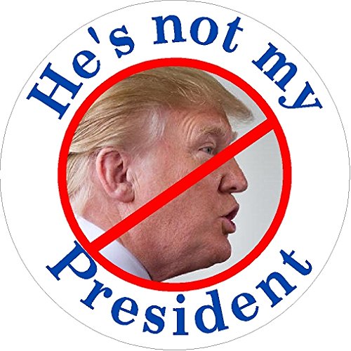 Amazon.com: He is Not My President Anti-Trump Decal Sticker : Sports ...