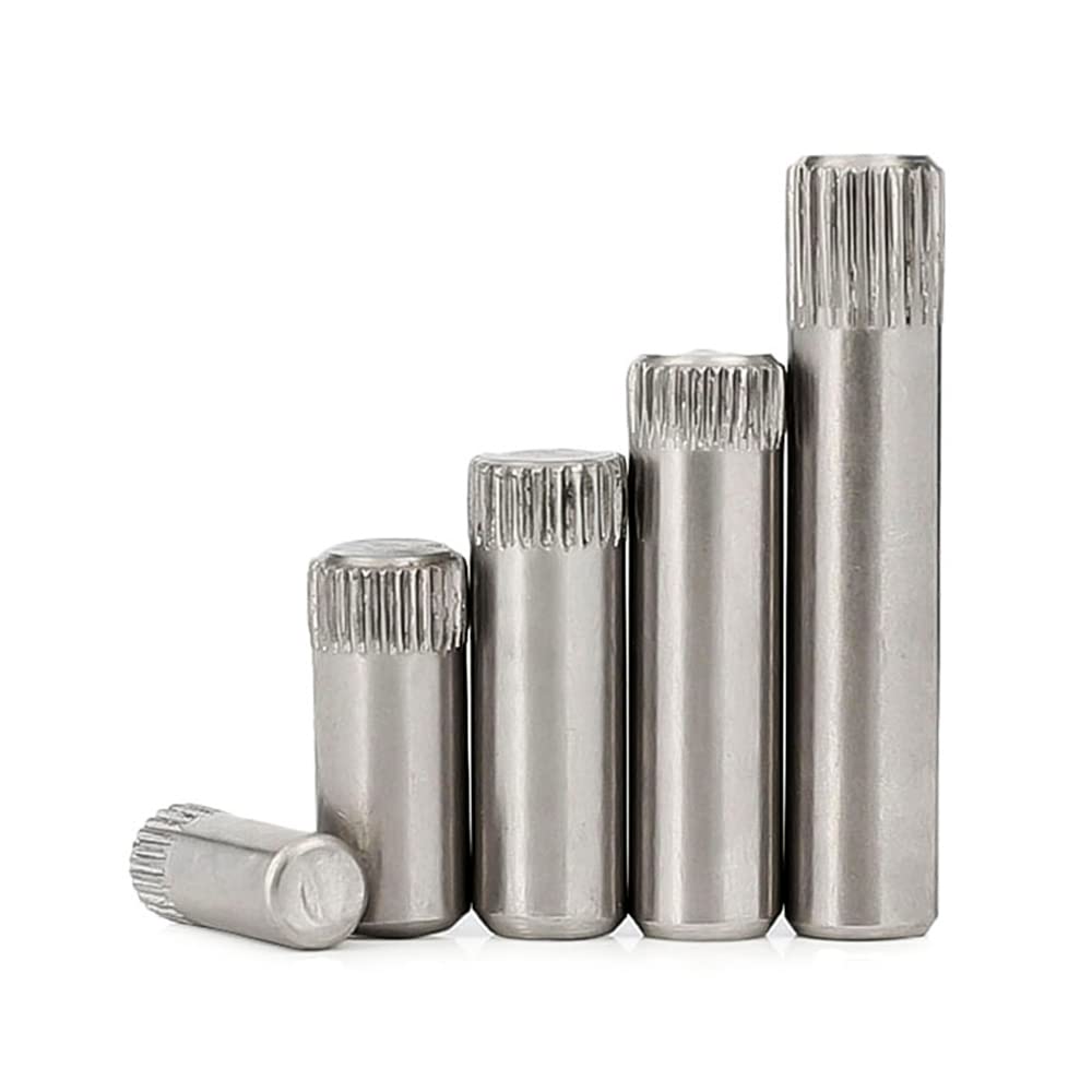 304 Stainless Steel Knurled Pin Cylindrical Pin Shaft Pin Toy ...