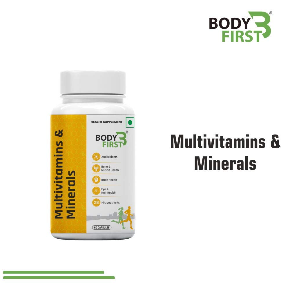 Bodyfirst Multivitamin For Men And Women With 100 Rda Vitamin ...