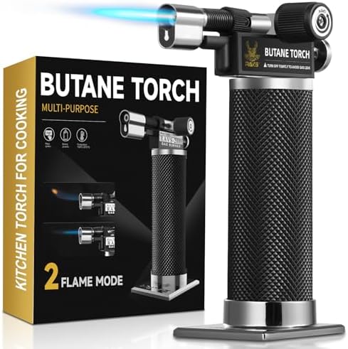 Amazon.com: Refillable Butane Torch Gun - Adjustable Mini Blow Torch ...