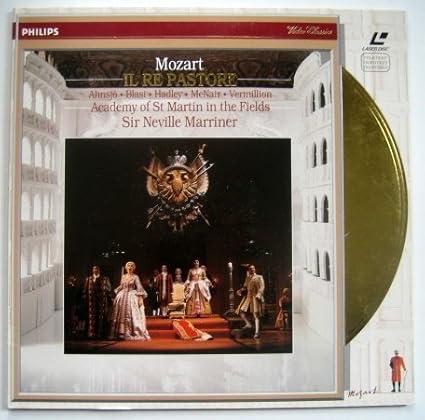 MOZART : IL RE PASTORE - MARRINER, AHNSJO, BLASI, HADLEY, McNAIR ...