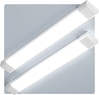 Anten 2 x LED Feuchtraumleuchte 150cm | 45W Feuchtraumlampe | Kaltweiß 6000K 4950LM ...
