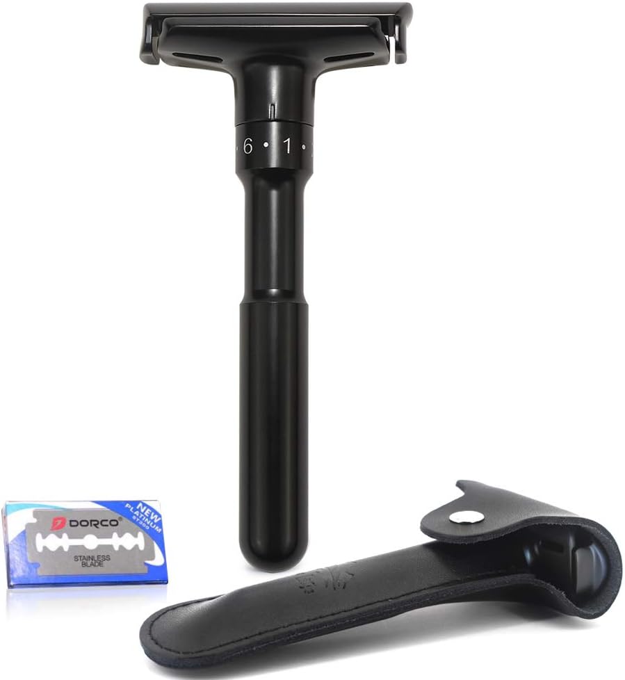 Amazon.com: Adjustable Safety razor double edge razor Classic Safety ...