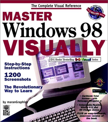 Amazon | Master Windows 98 Visually (IDG'S 3-D VISUAL SERIES) | Maran, Ruth, Whitehead, Paul ...