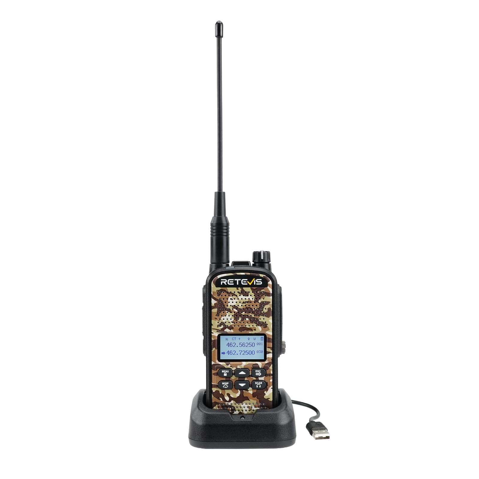 Amazon.com: Retevis EZTalk 2 GMRS Radio, IP67 Waterproof Walkie Talkies ...