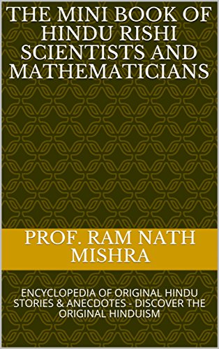 THE MINI BOOK OF HINDU RISHI SCIENTISTS AND MATHEMATICIANS ...