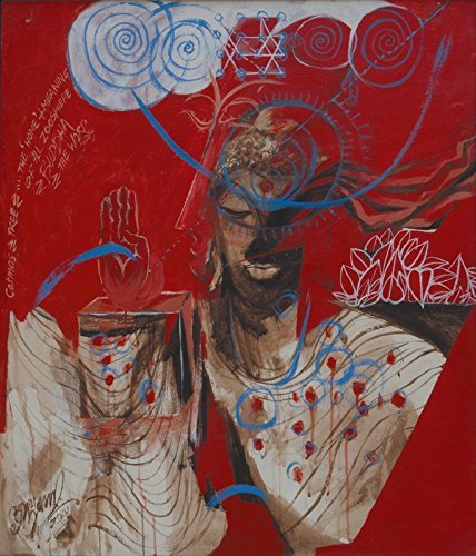 Buddha - The Word (Acrylic Painting by Umesh Varma) : Umesh Varma ...