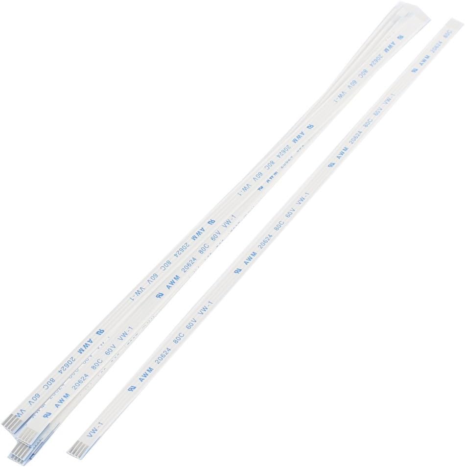 Amazon.com: uxcell a Type 0.5mm Pitch 8 Pin AWM 80C 60V Flexible Flat ...