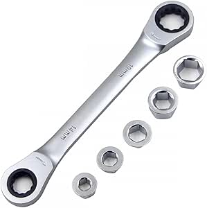 Amazon.com: 7 in 1 Multi-Function Ratchet Set Universal Socket Set ...