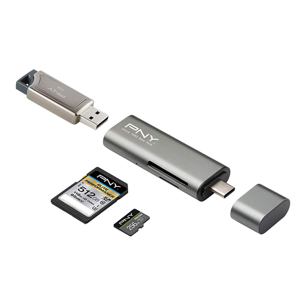 Amazon.com: PNY USB 3.1 Type-C Reader/Adapter - P-CRMUS3A-BX : Electronics