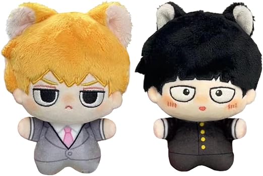 Amazon.com: LUNK Anime Stuffed Figure Kageyama Shigeo Plush Reigen ...