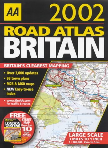 AA Road Atlas Britain 2002: Uk, Road Atlas: 9780749529734: Amazon.com ...