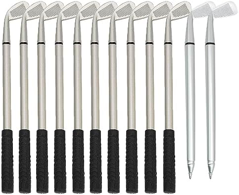Amazon.com : GXXMEI 25PCS Golf Ballpoint Pen Mini Golf Clubs Pens ...