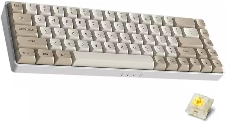 For AIGO A68 Tri-mode 60% Gaming Mechanical Keyboard (Bluetooth / 2.4G ...