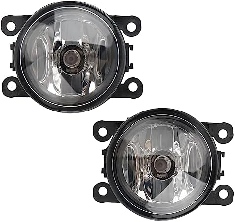 Amazon.com: MAYASAF Clear Lens Fog Light Pair of Bumper Fog Lamp ...
