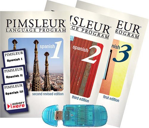 Amazon.com: Pimsleur Spanish I, II and III (Comprehensive) with Audiofy ...