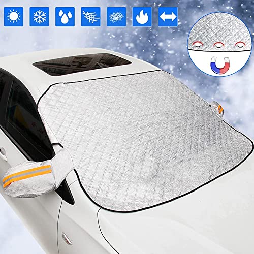 Fancy Floral Magic Shade Windshield Sunshade Sun Shade (Standard Size)