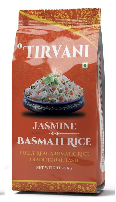 Tirvani Jasmine Basmati Rice Fully Real Aromatic Rice Traditional Taste ...