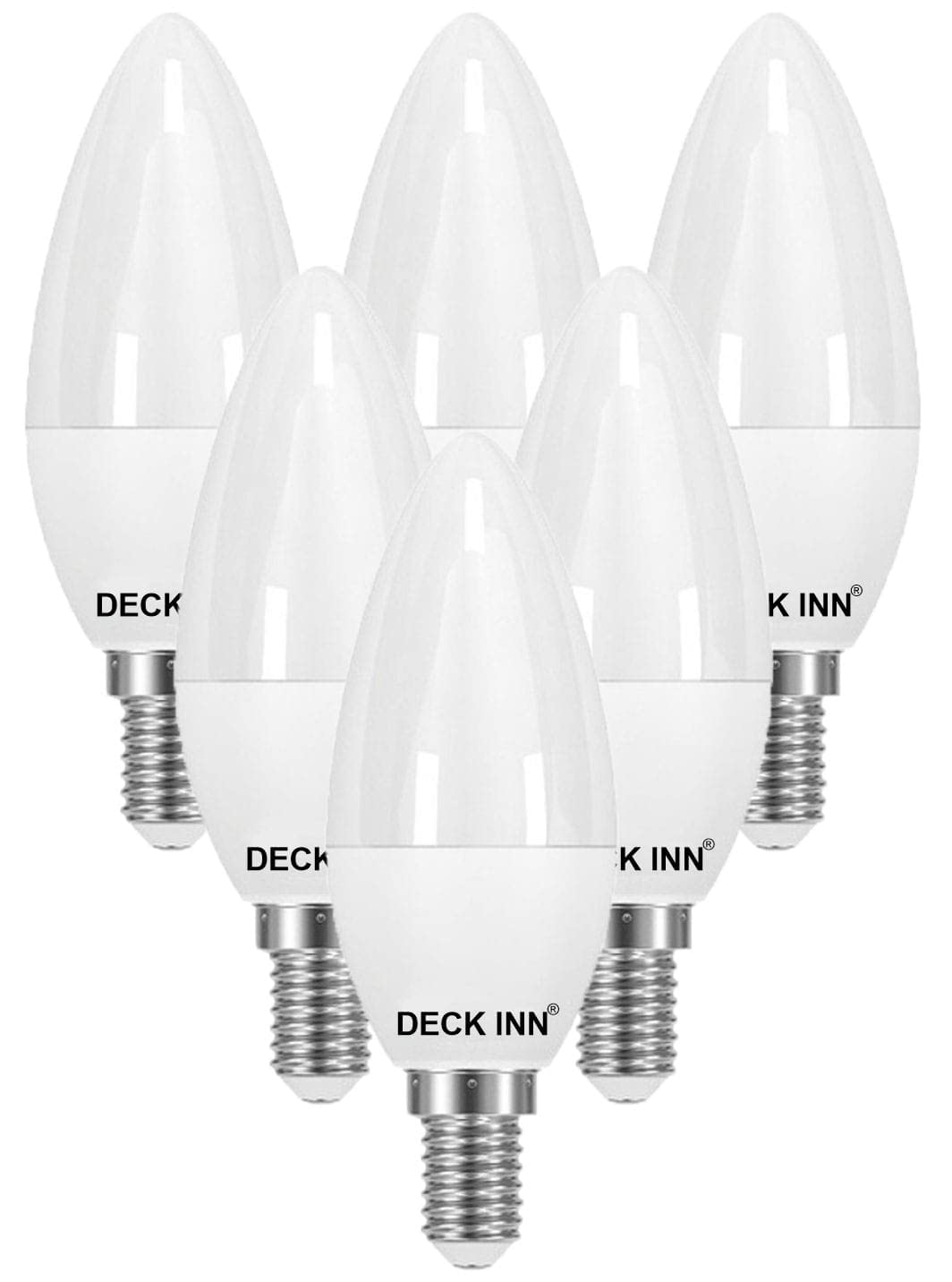 Deck Inn Pack Of 4 E14 Led Candle Light Bulbs | Desertcart Seychelles