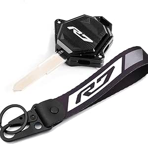 Amazon.com: MOWOK CNC Aluminum Motorcycle Key Case Cover Key Shell With ...