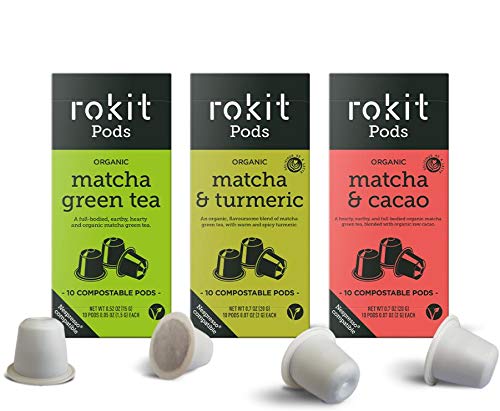 Buy Rokit Pods | Matcha Bundle | Includes Japanese Matcha, Matcha ...